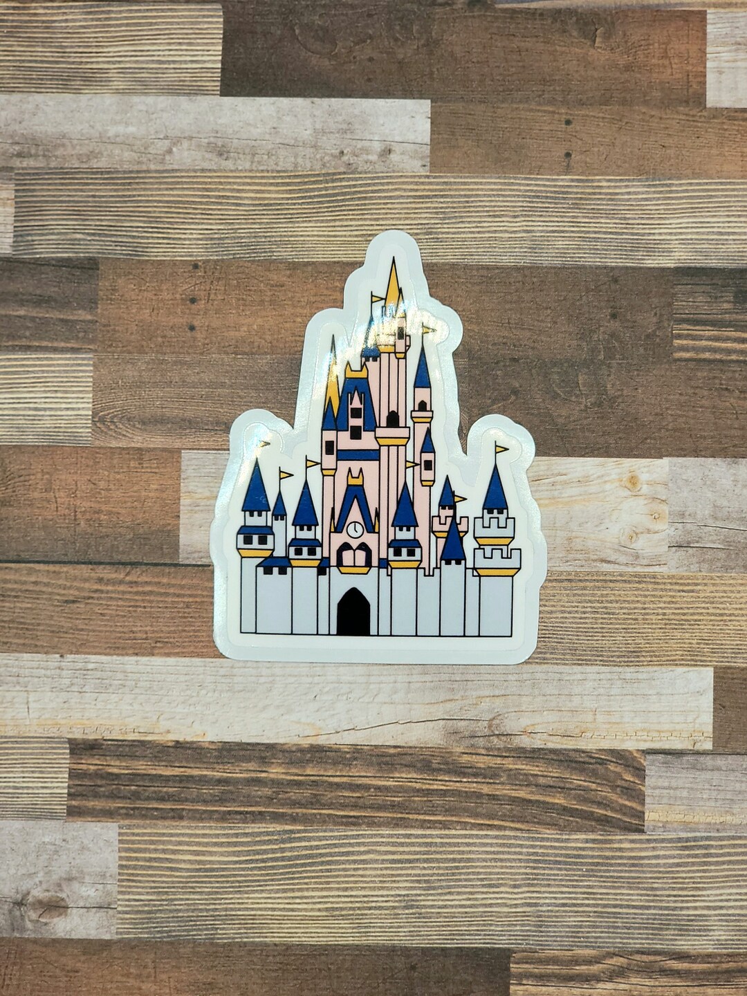 Vinyl Sticker Cinderella Castle Sticker 3 Updated - Etsy