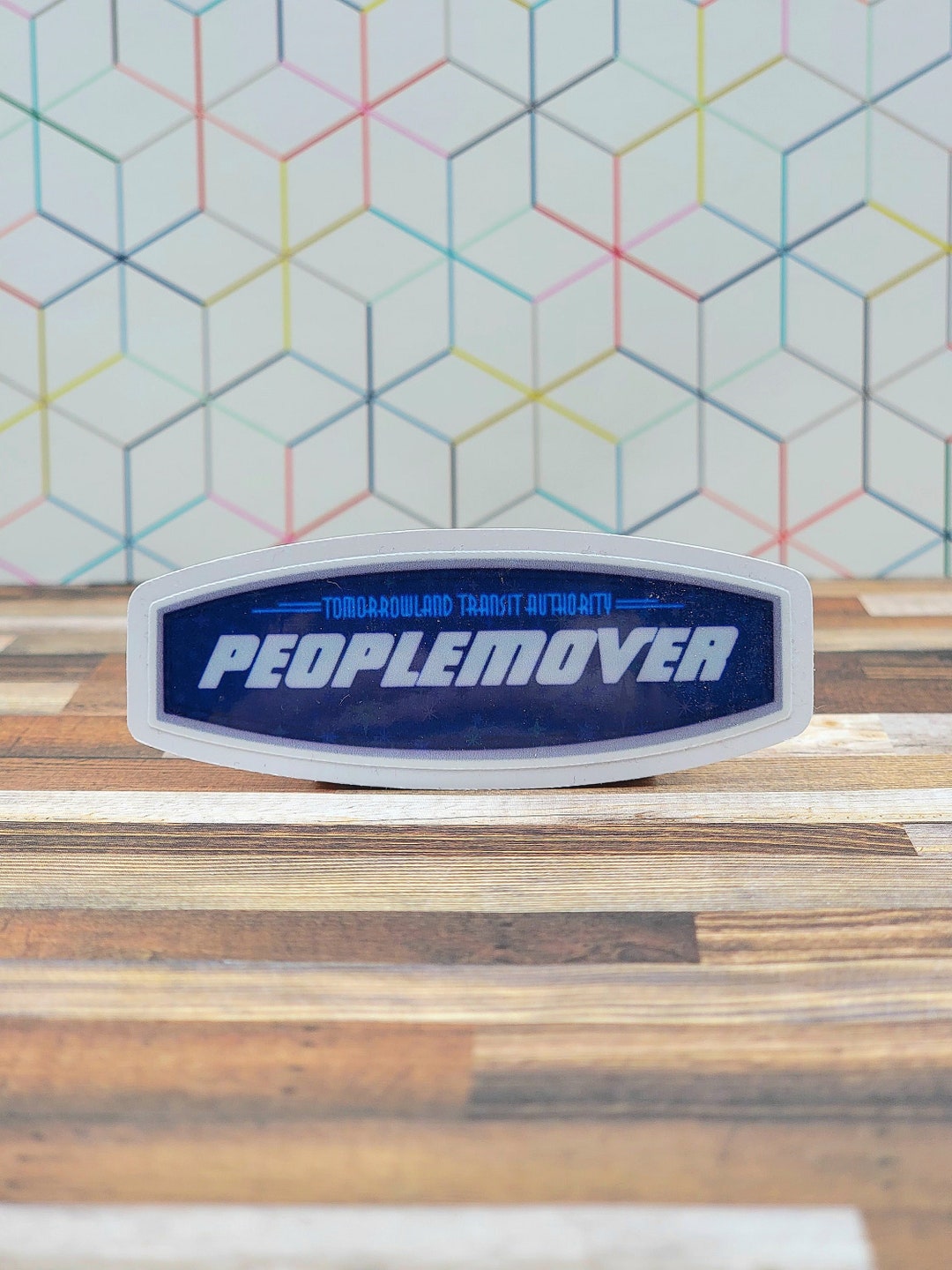 Vinyl Sticker | Tomorrowland Transit Authority Peoplemover Sign Sticker ...