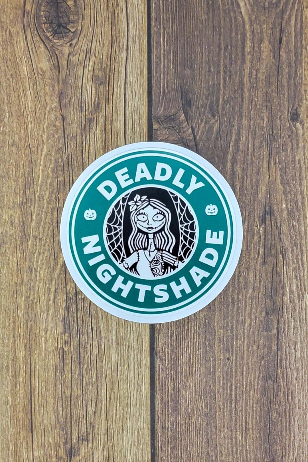 Vinyl Sticker deadly Nightshade Sticker Halloween Spooky Season Disney Inspired Nightmare Before ...