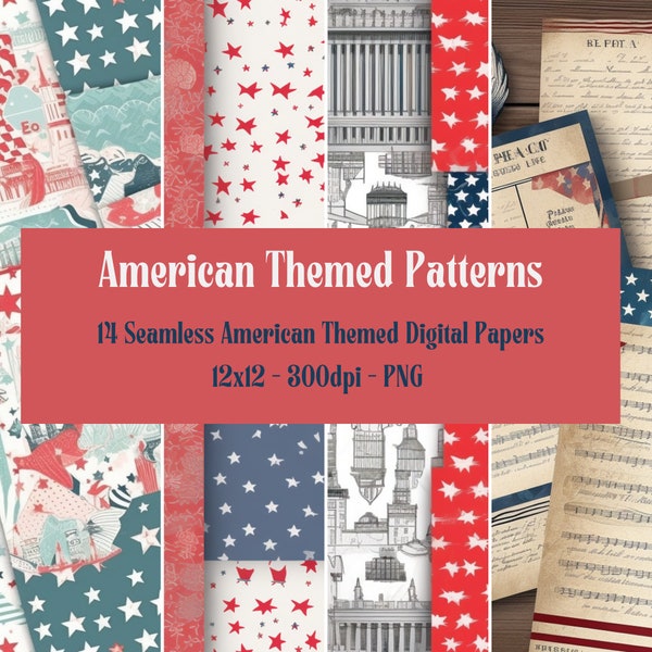 Patriotic Paper - Etsy