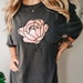 Trendy Rose Tshirt, Vintage Pink Rose Tshirt, Gift Shirt, Rose ...