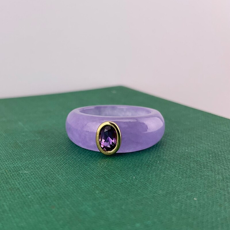 Jade Ring - Etsy
