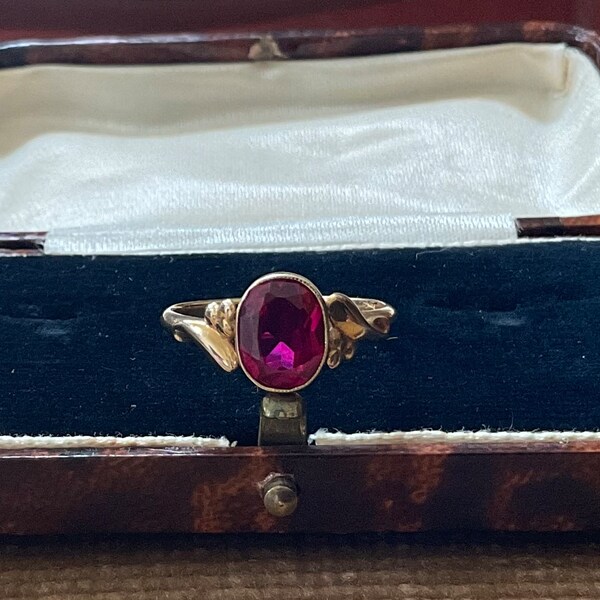 Synthetic Ruby - Etsy