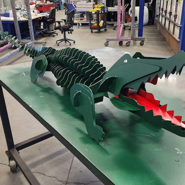 Alligator 3d File Cnc - Etsy