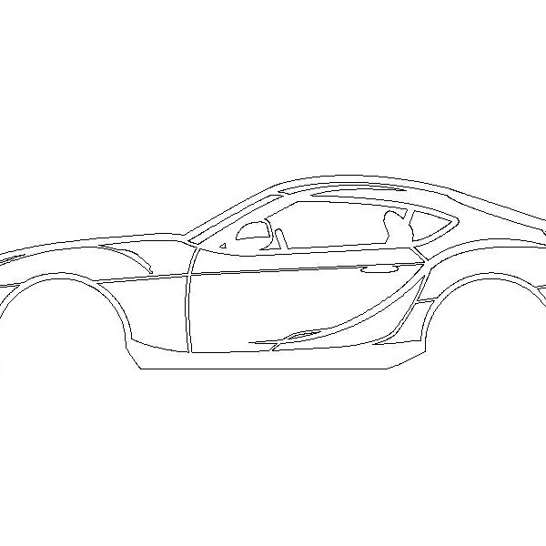 3d Toyota Supra File - Etsy