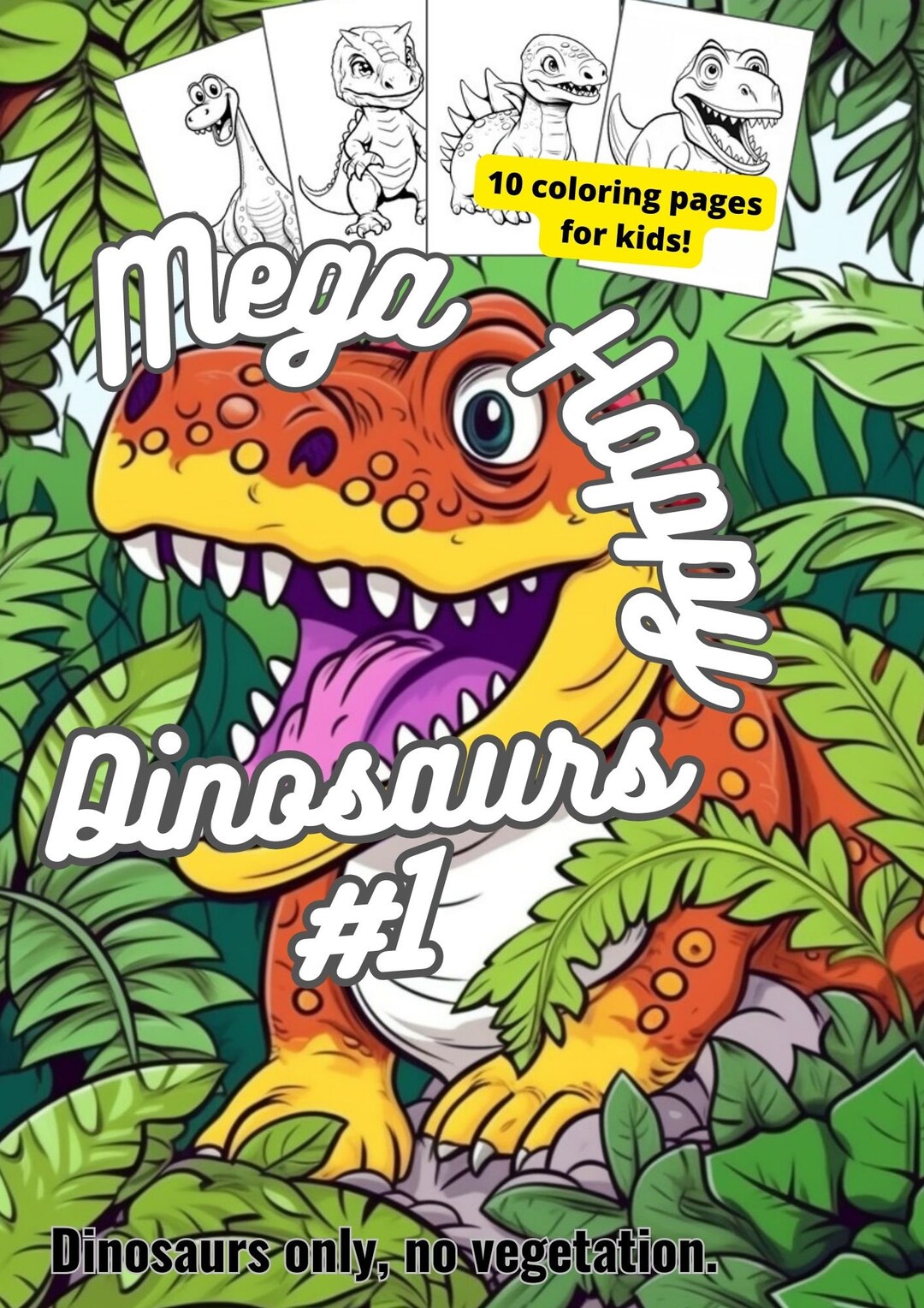 Let Your Kids Embark on a Prehistoric Coloring Adventure With Our ...