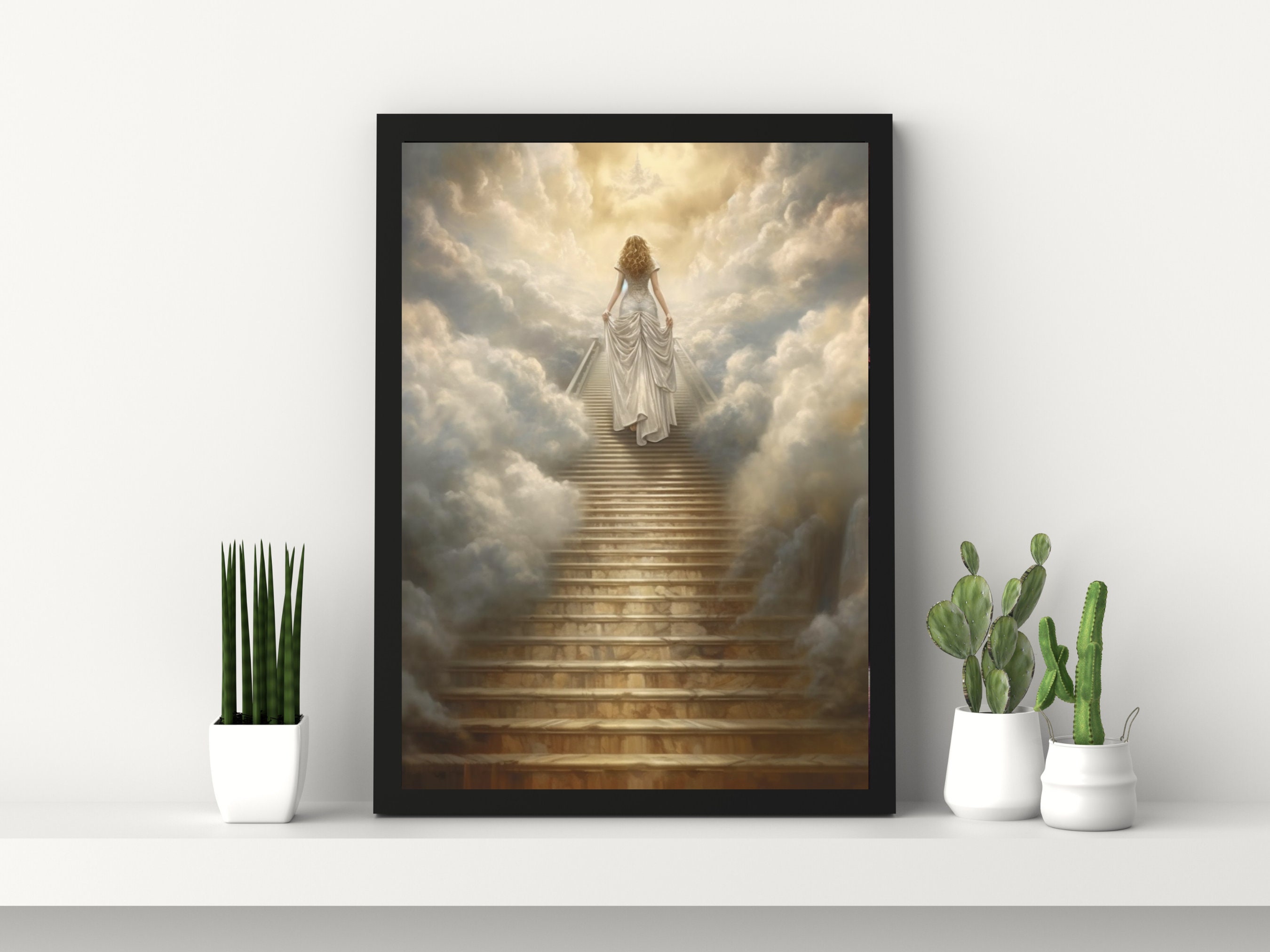 Stairway to Heaven Song Poster Celestial Art Digital Poster - Etsy