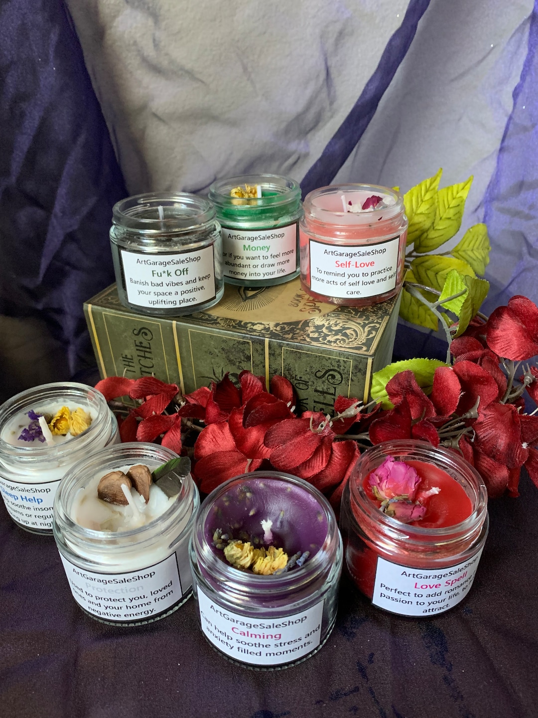 Small Inspiration Candles - Etsy