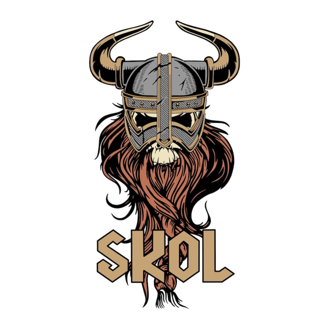 Viking Skol Sublimation DTF DTG Image - Etsy