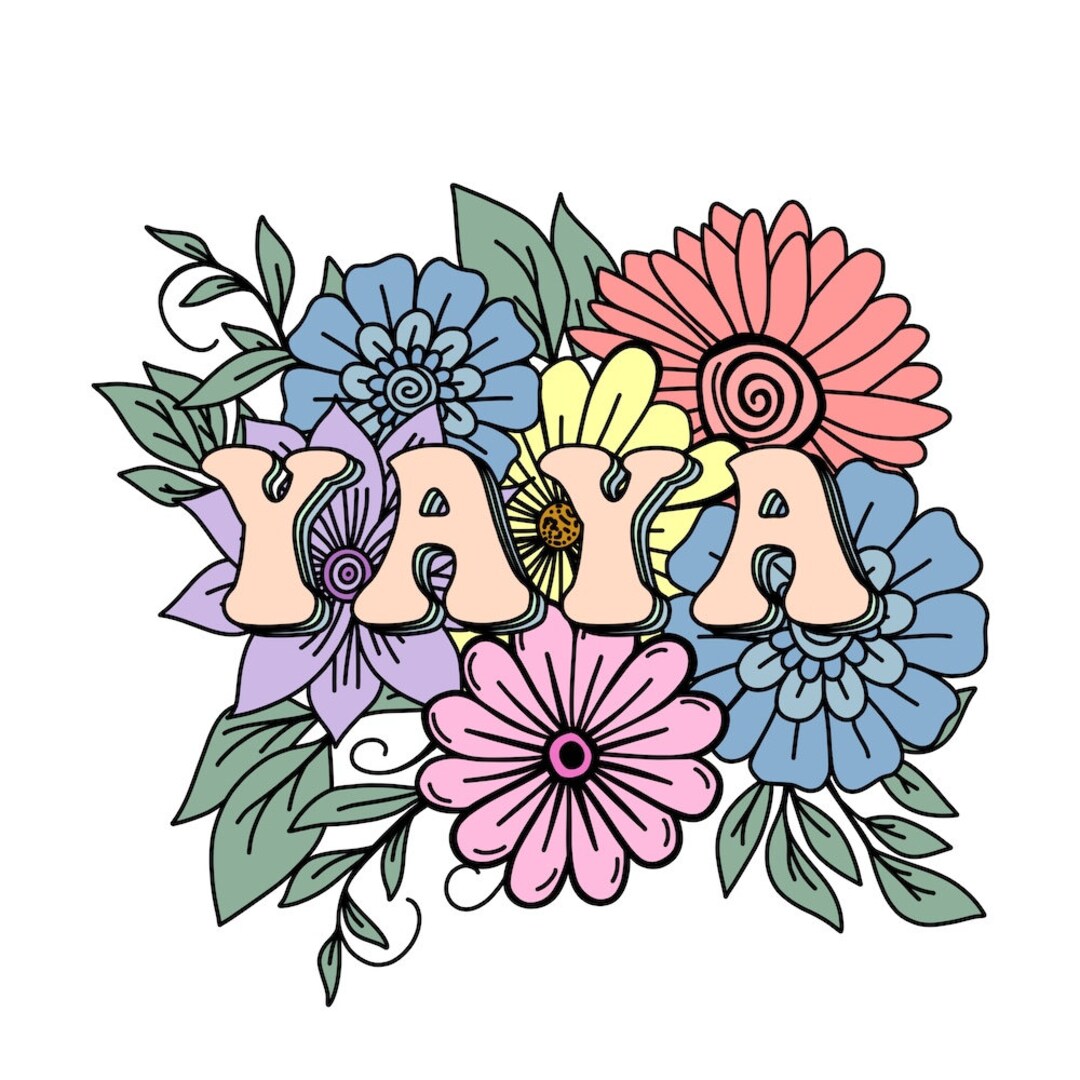 Yaya Sublimation DTF DTG Image - Etsy