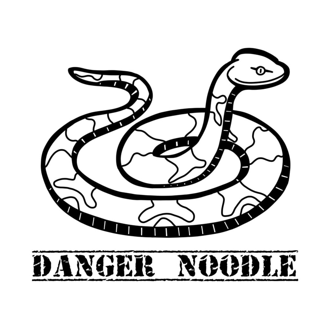 Danger Noodle Sublimation DTF DTG Image - Etsy