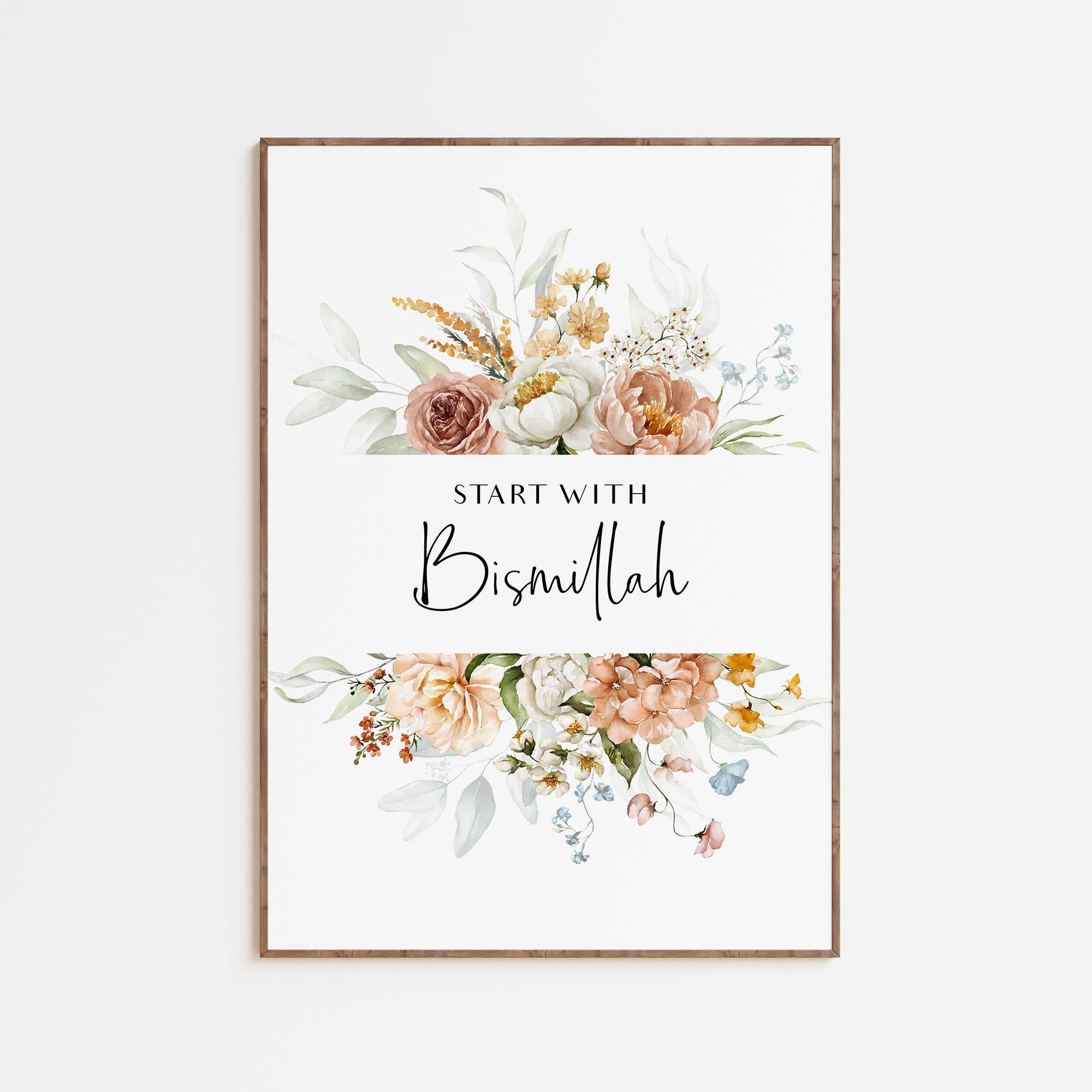 Modern Islamic Wall Art, Set of 3 Muslim Posters and Prints, Islamic ...