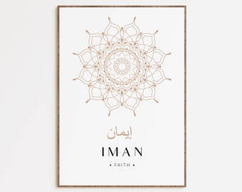 Islamic Wall Art Inspirational Muslim Posters for Modern Home - Etsy