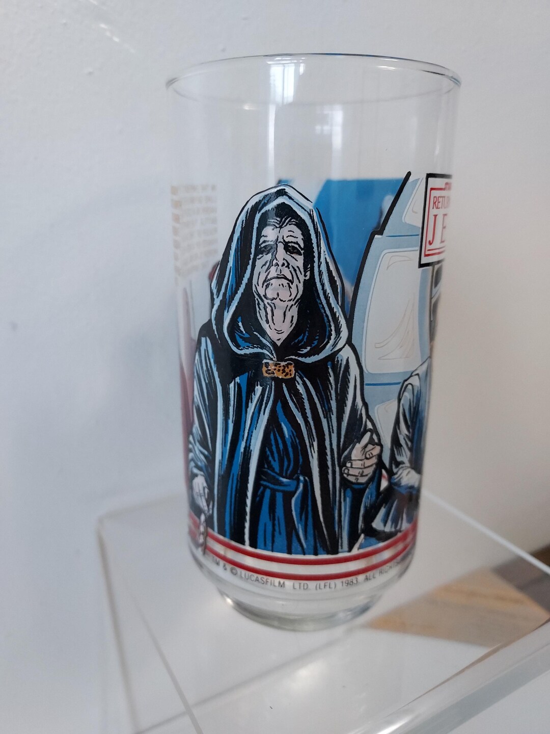1983 Star Wars Return of the Jedi Luke Skywalker Darth Vader Coca Cola ...