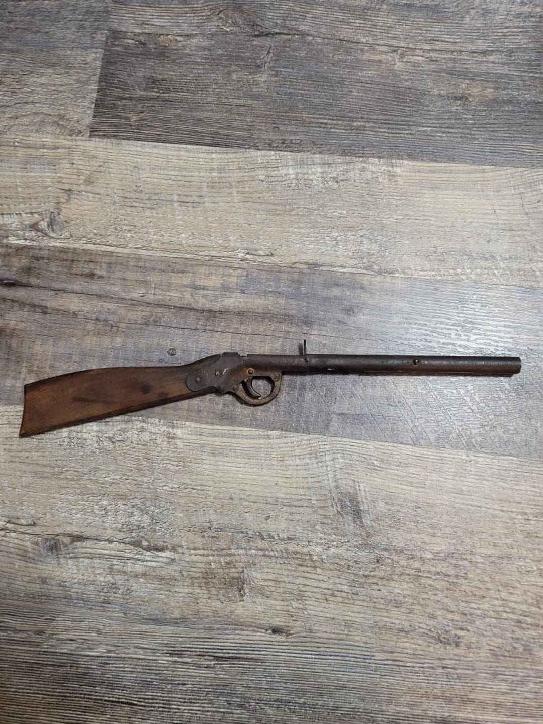 Vintage Tiny Miniature Play Toy Gun-primitive-decorative-costume-craft ...