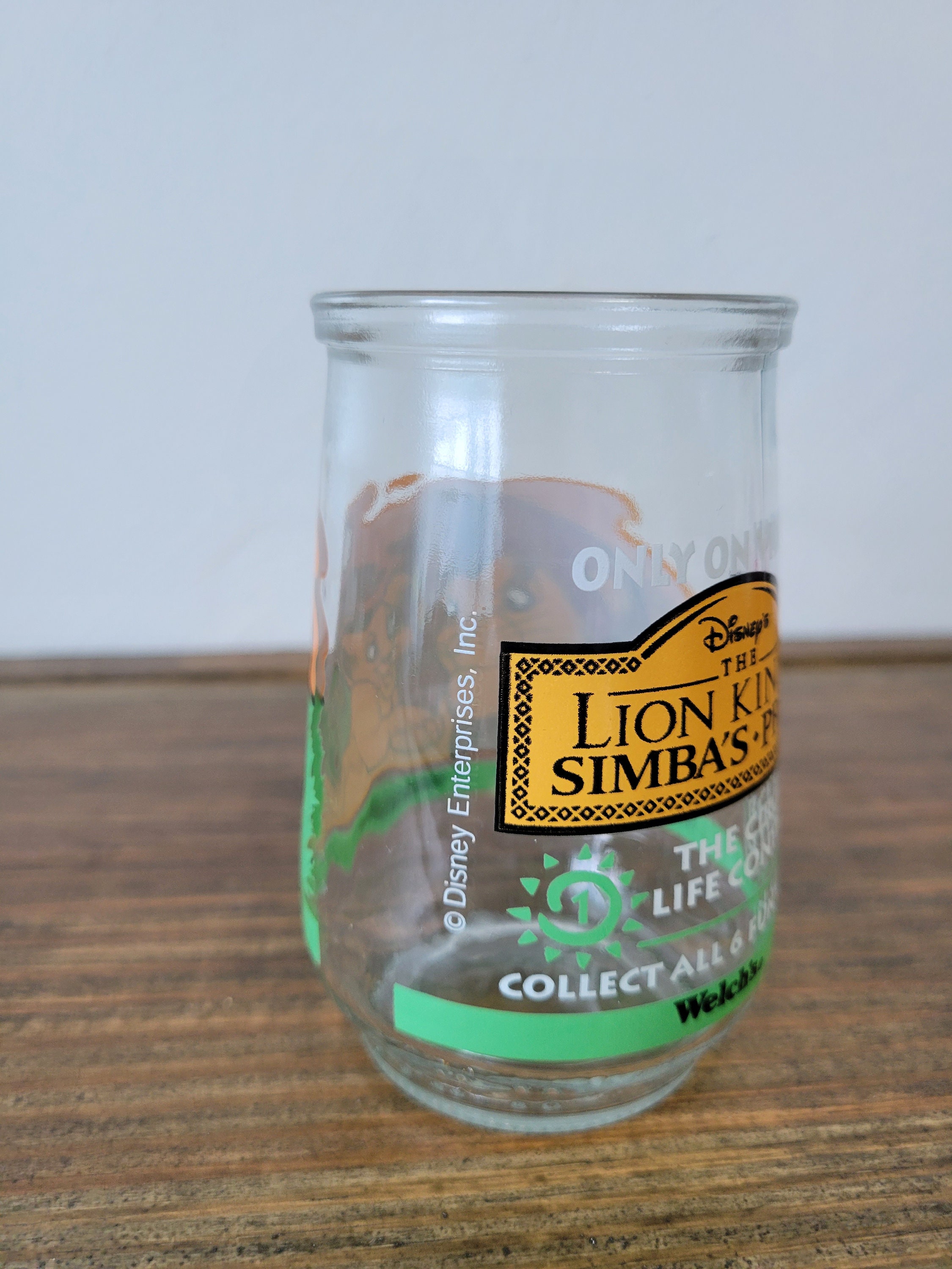 Lion King 2 Simba's Pride Welch's Jelly Jar / - Etsy