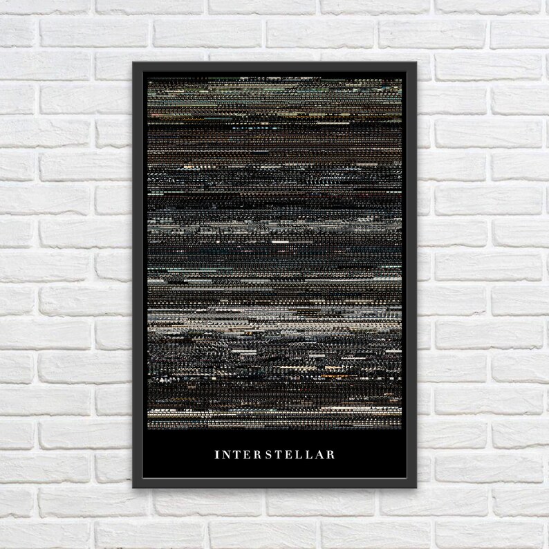 Interstellar Movie Poster, Printable Movie Poster, Poster Digital ...
