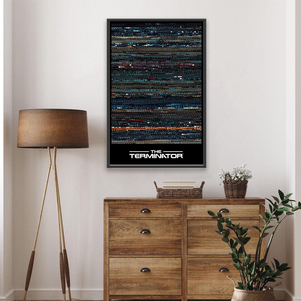 The Terminator Movie Poster, Arnold Schwarzenegger, Kyle Reese, Sarah ...