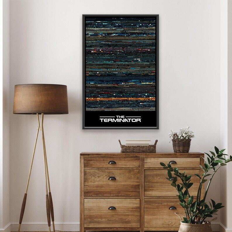 The Terminator Movie Poster, Arnold Schwarzenegger, Kyle Reese, Sarah ...