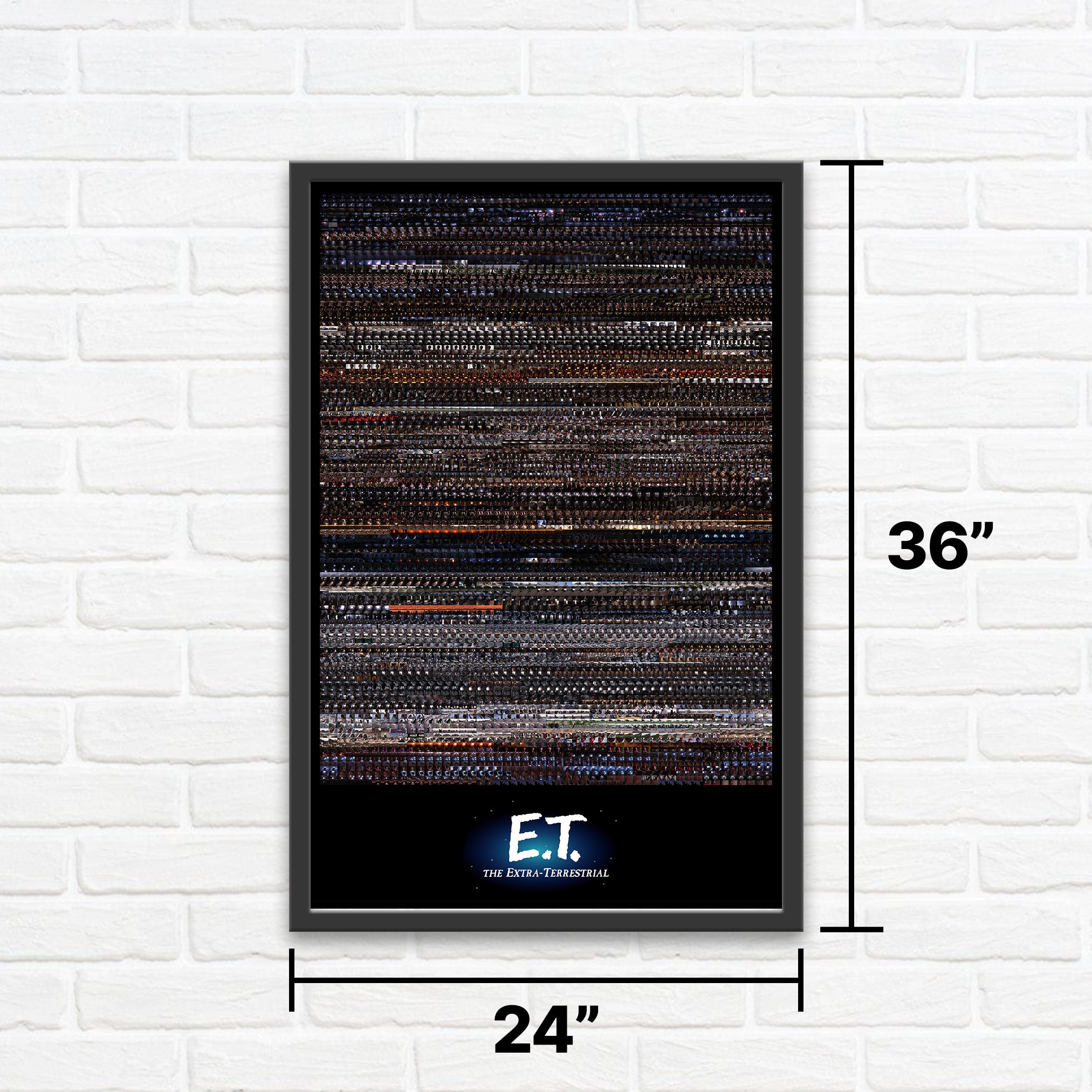 E.T. Movie Poster, Printable Movie Poster, Poster Digital, Custom ...