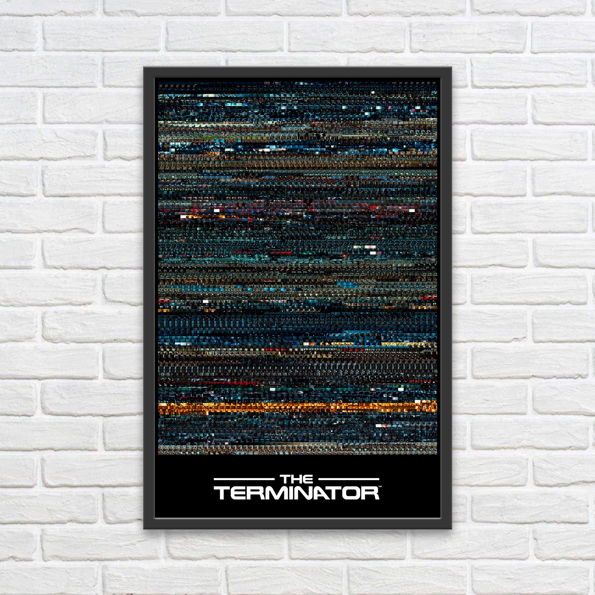 The Terminator Movie Poster, Arnold Schwarzenegger, Kyle Reese, Sarah ...