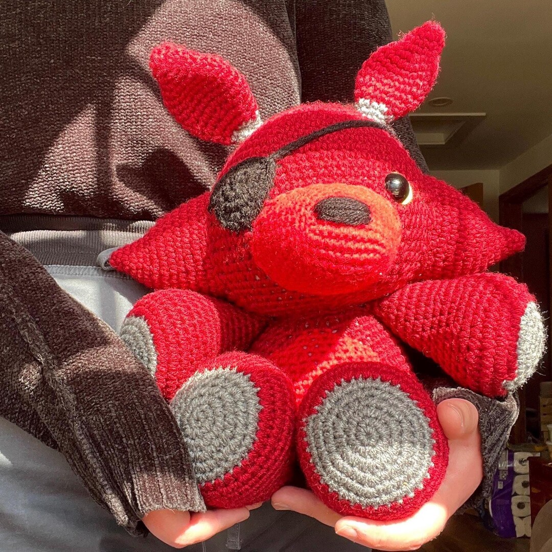 Foxy Crochet Plush - Etsy