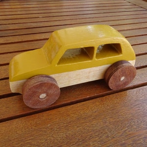 MINI - Wood Classic Car for Kids - Etsy