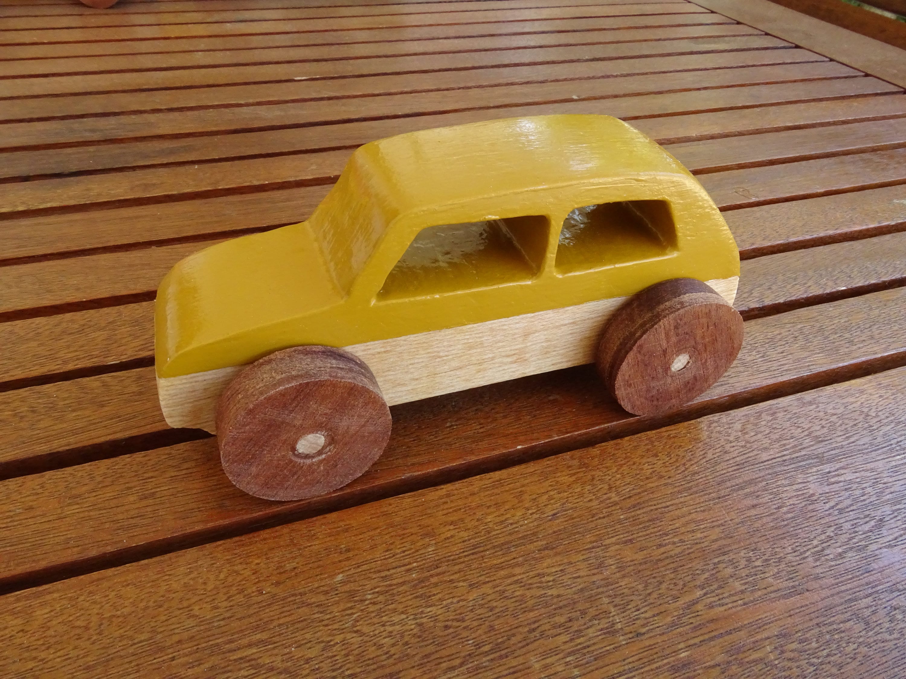 MINI Wood Classic Car for Kids - Etsy