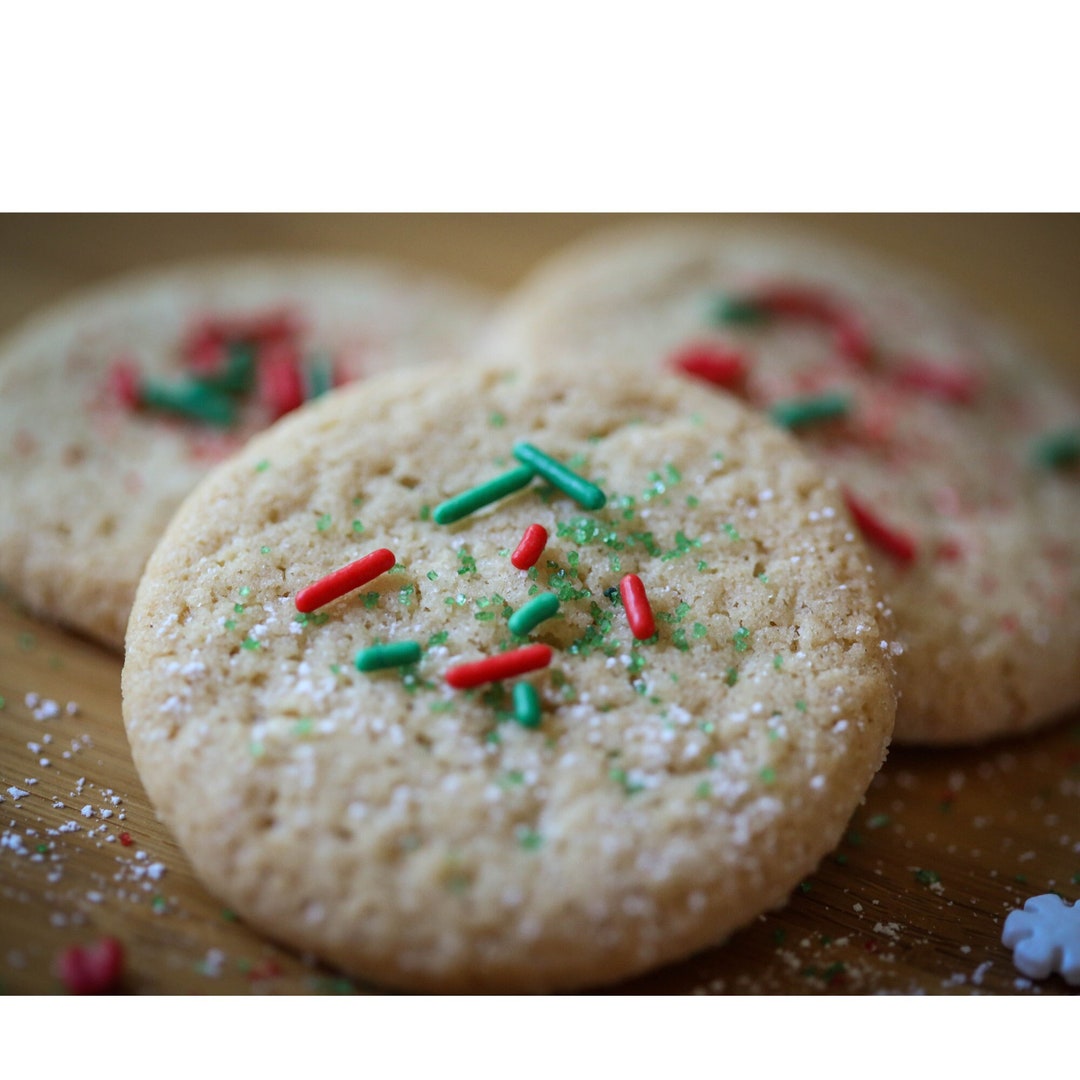 Sugar Cookie Pack Homemade holiday Dessert Freshly Baked Cookies From ...