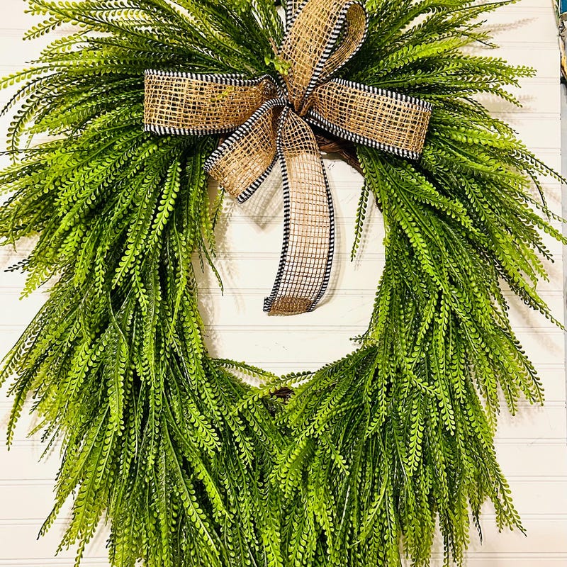 Bead Grass Wreath - Etsy
