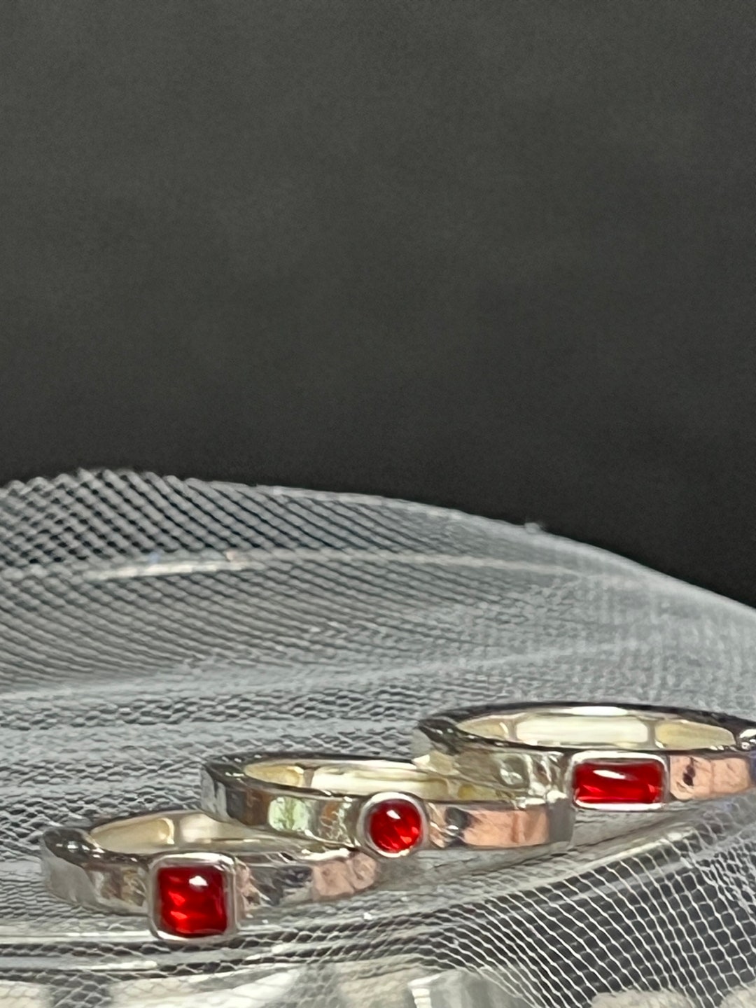 Set of 3 Adjustable Rings - Etsy