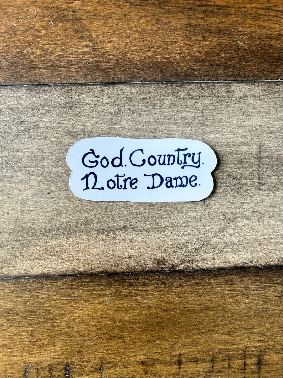 God, Country, Notre Dame Sticker | Notre Dame | Catholic | College ...