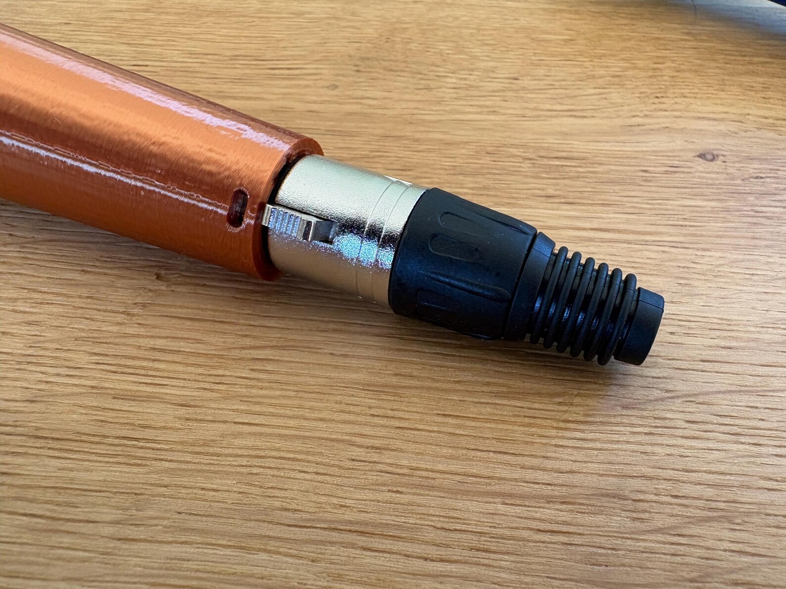 3d-printed Microphone Prop, Fake Mic for Parties, Costumes, Karaoke ...