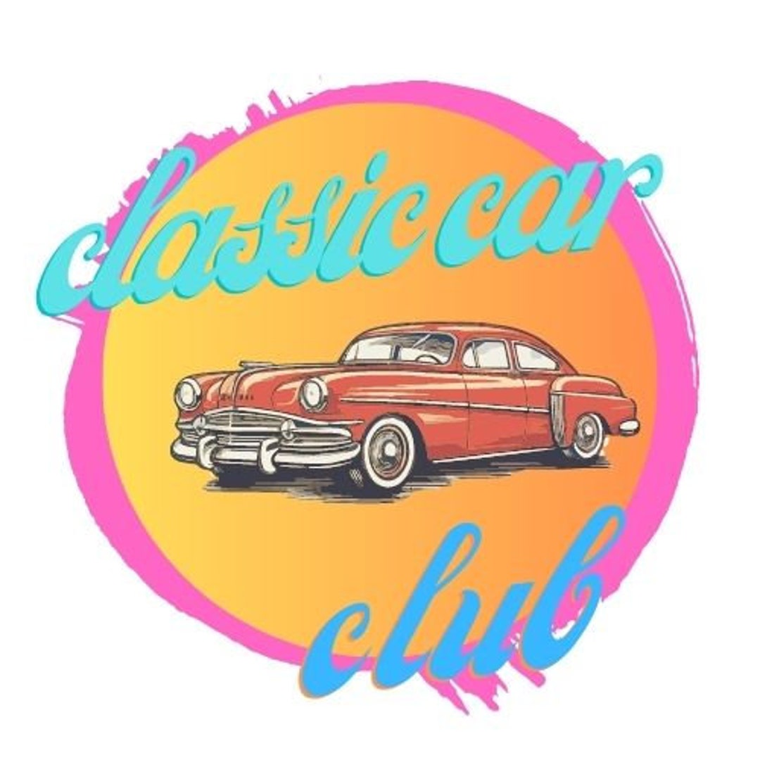 Editable Logo Classic Car Club - Etsy