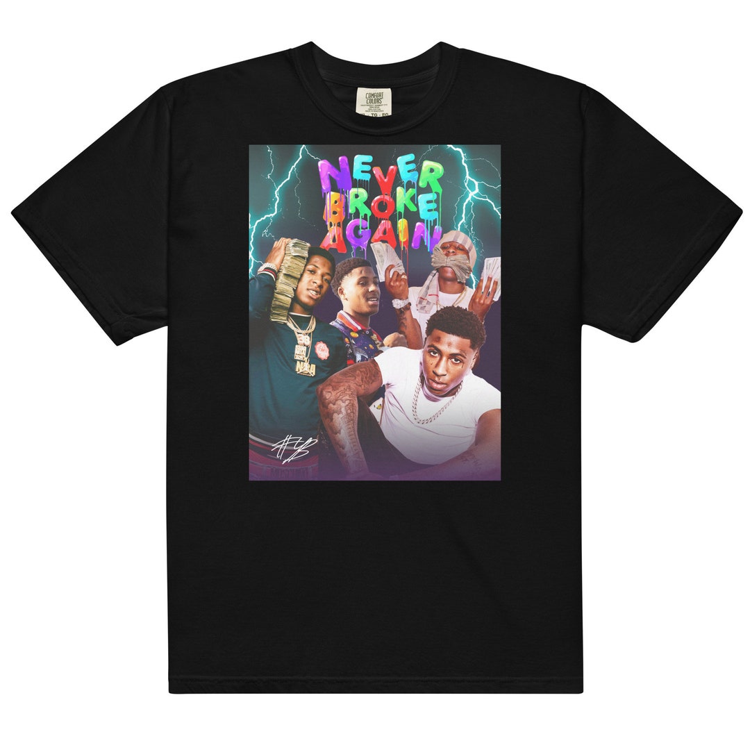 NBA Young Boy Music Tee Shirt - Etsy