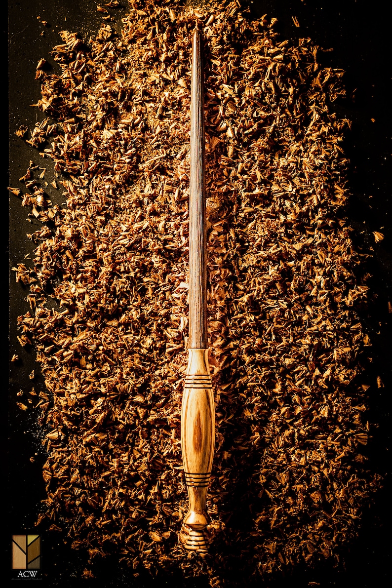 Handmade Wizarding Wand | Reclaimed Wood & Resin, House Colors - Etsy