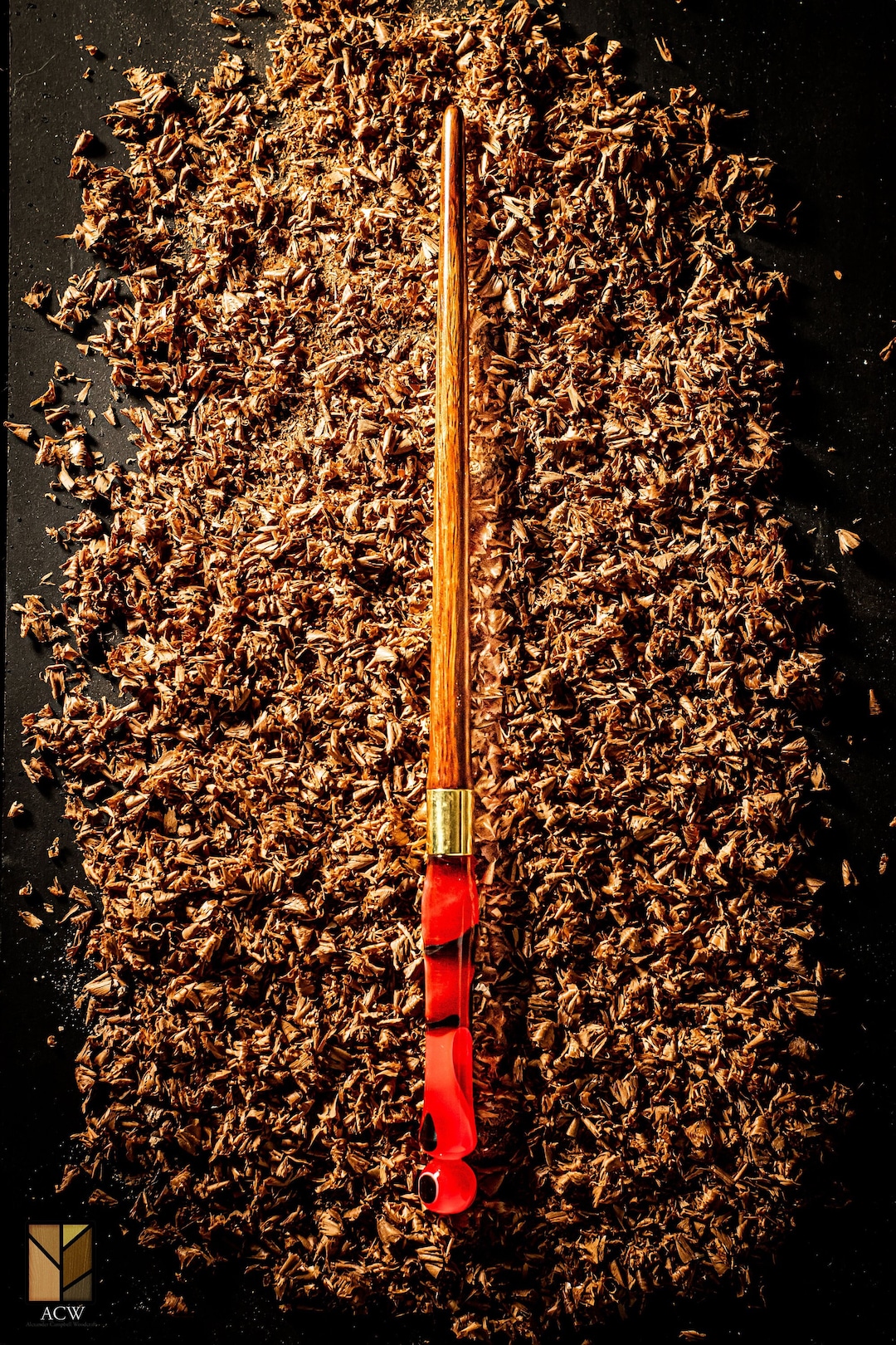 Wizarding Wand (house Colours) | Handmade | Resin | Premium | - Etsy