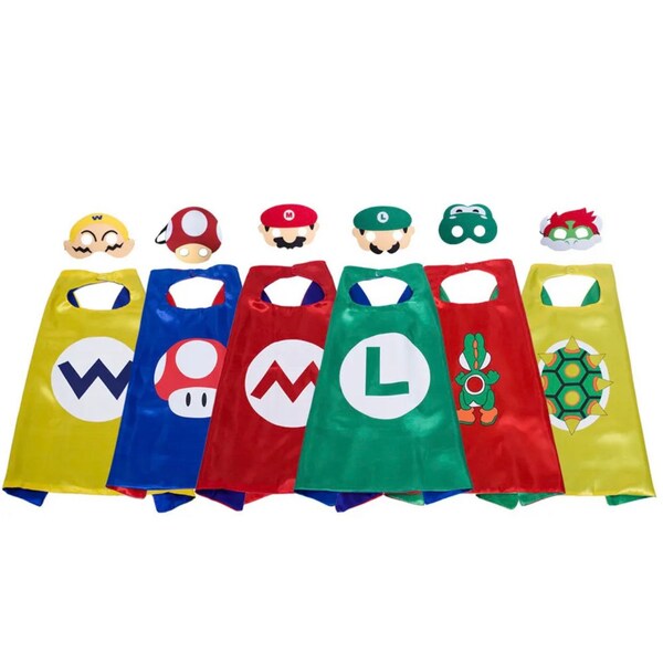 Mask and Cape - Etsy