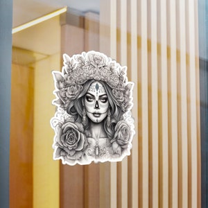 La Catrina Inspired Decals for the Day of the Dead and Halloween Lovers ...