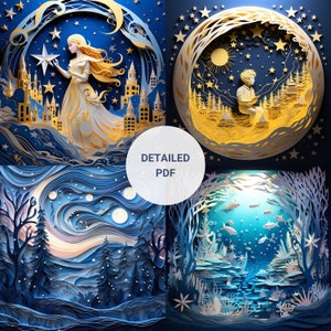 Midjourney Prompts Paper Cut Art AI Guide Paper Designs Midjourney ...