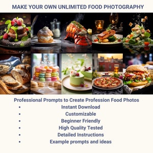 Midjourney Prompts for Food Poster Illustrations Prompts Photography ...