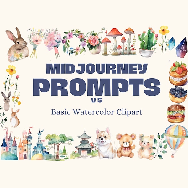 Ai Clip Art Prompt - Etsy