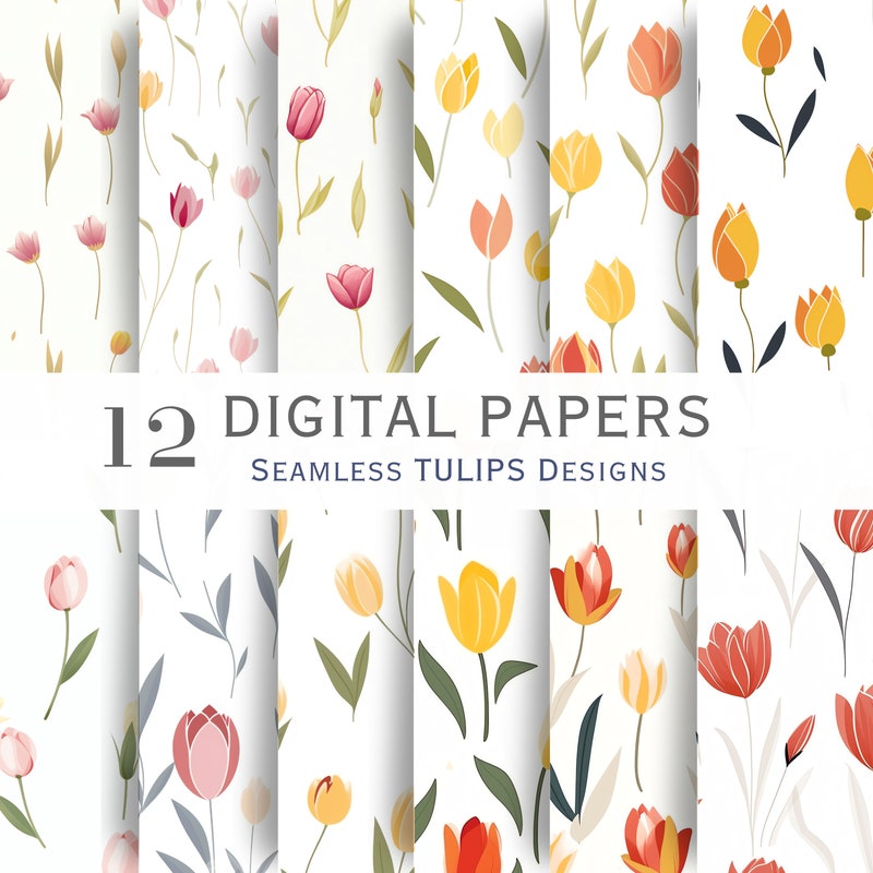 Tulip Pattern - Etsy