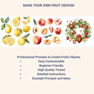 Midjourney Prompts for Watercolor Fruits Design AI Lemon Arts ...