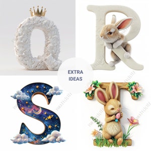 Midjourney Prompts for Letters Numbers Cliparts Alphabets AI Prompt for ...