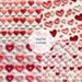 Seamless Knitted Hearts Embroidery Pattern Digital Download 3D Knitted ...