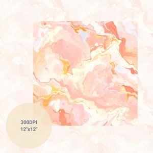 Seamless Marble Pattern Digital Paper Dreamy Marble Seamless Pattern ...