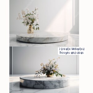 Midjourney Prompts Product Podium AI Guide Background Easy Customizable ...