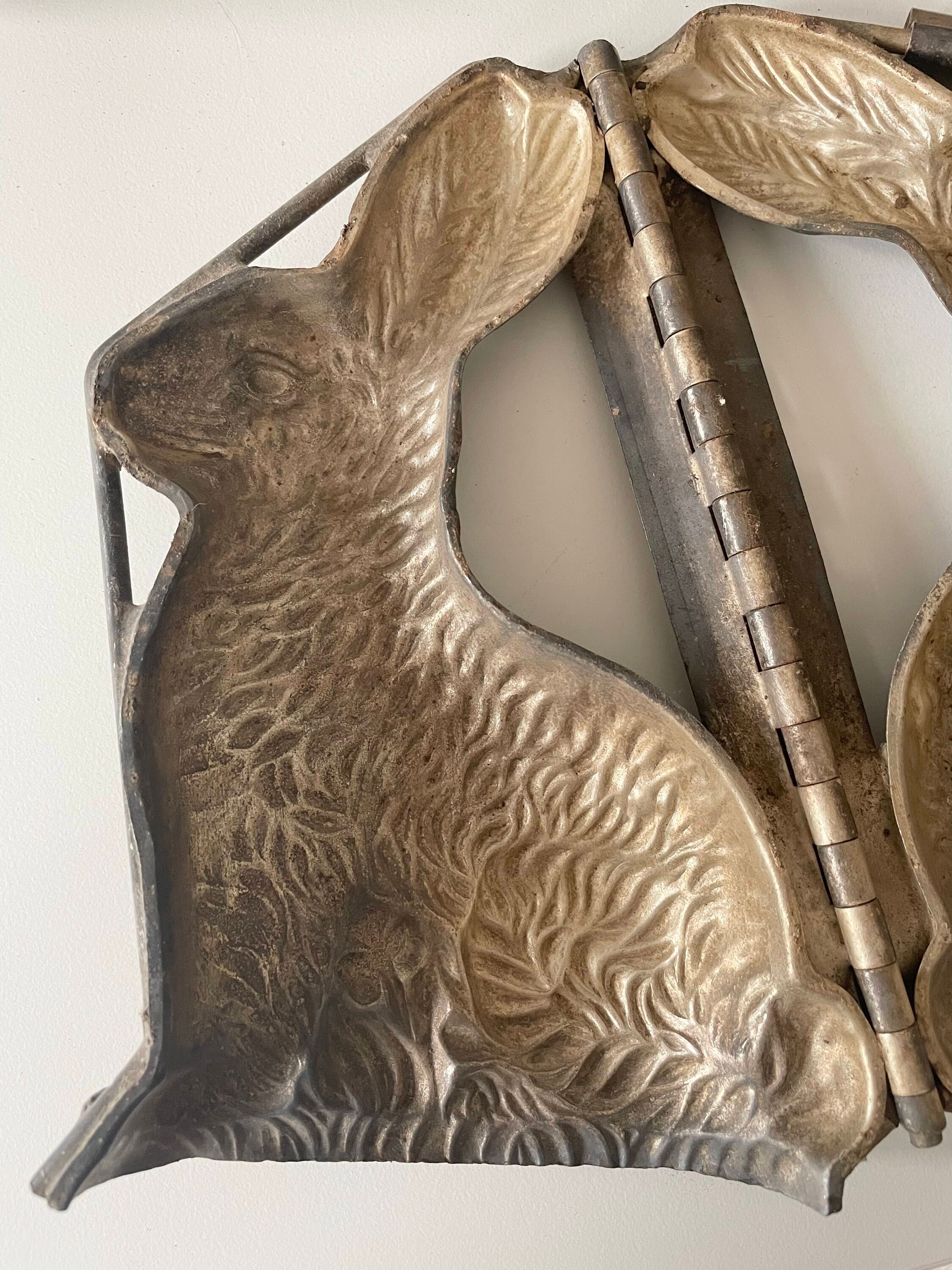 Antique Rabbit Chocolate Mold With Hinge Anton Reiche Weigandt - Etsy