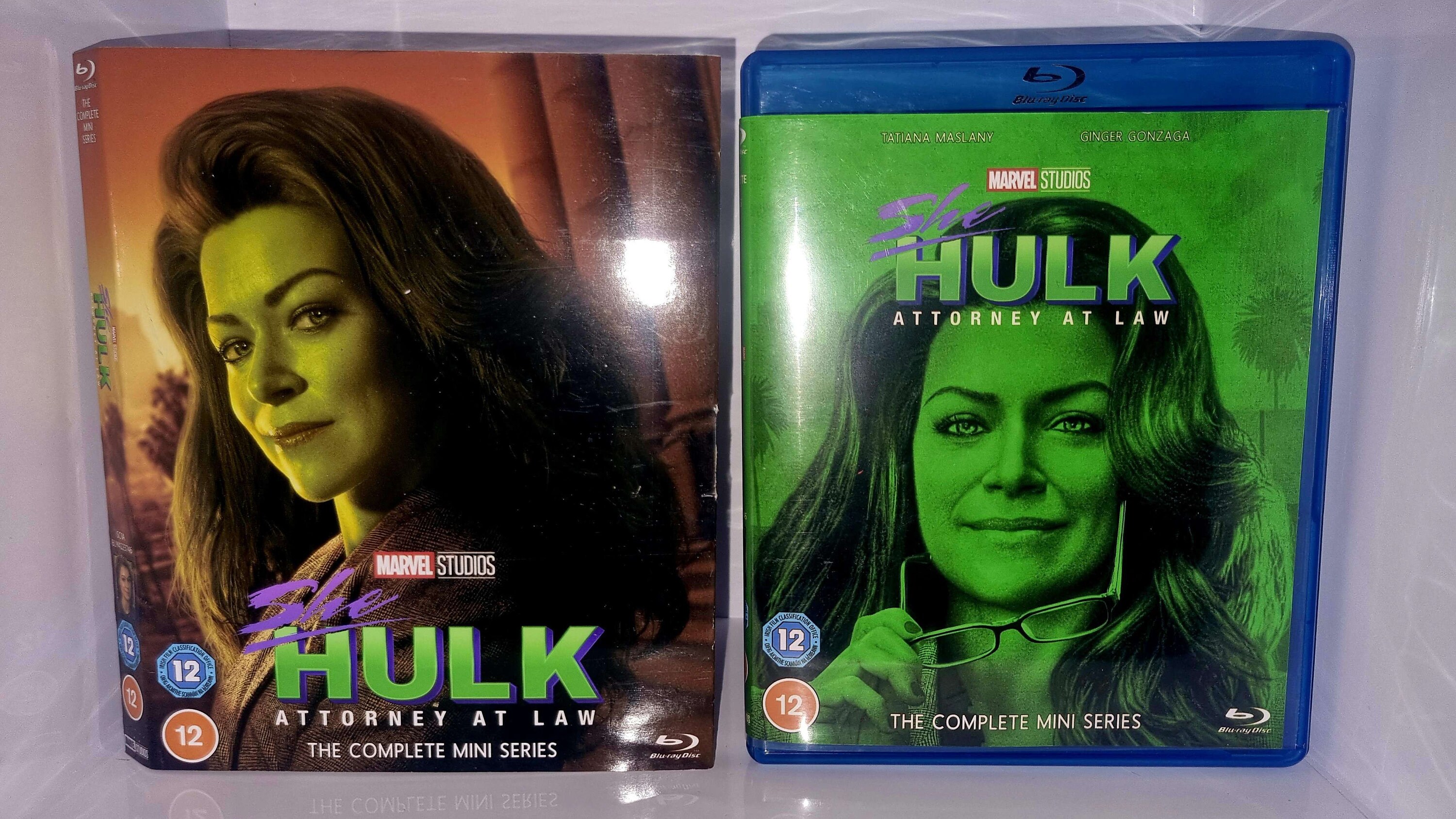 She-hulk: Attorney at Law Blu-ray Cover Slipcover & Disc Art - Etsy